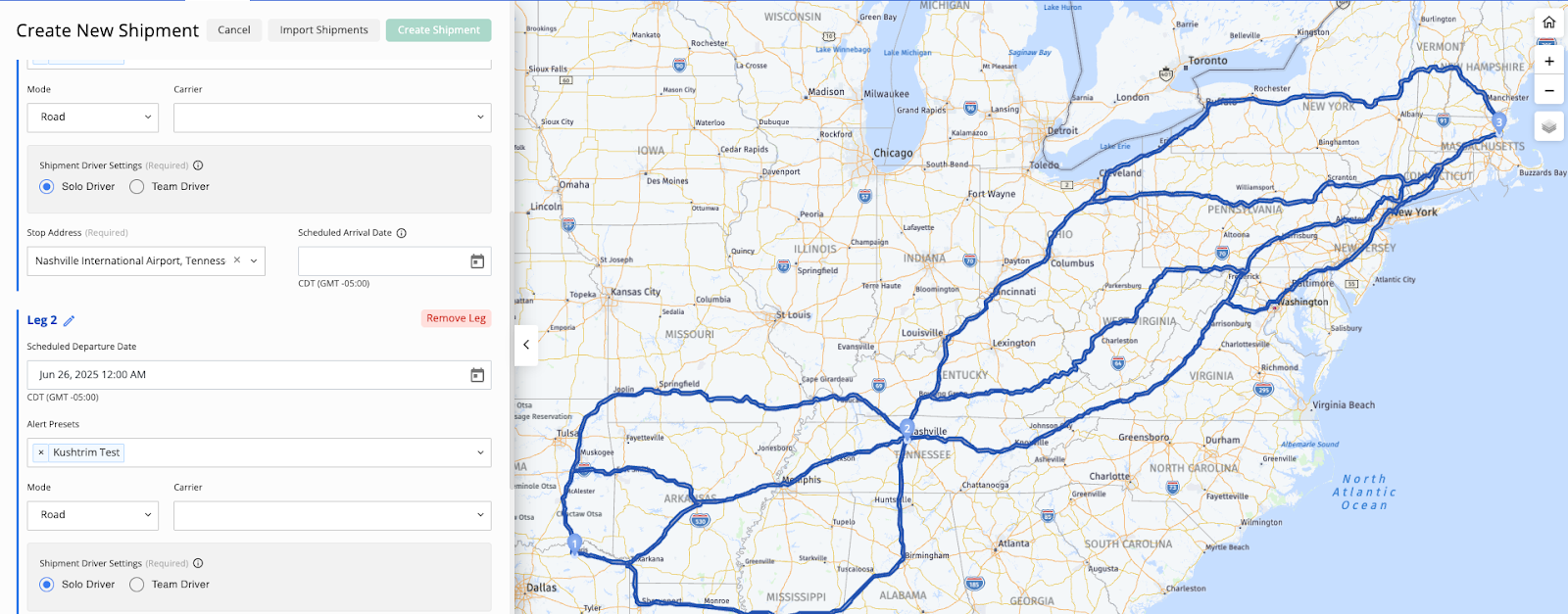 Smart Route Deviation Alerts